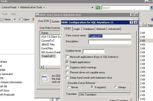 Exporting Data To Excel In SQL Anywhere 11 - TradeSoft, Inc.