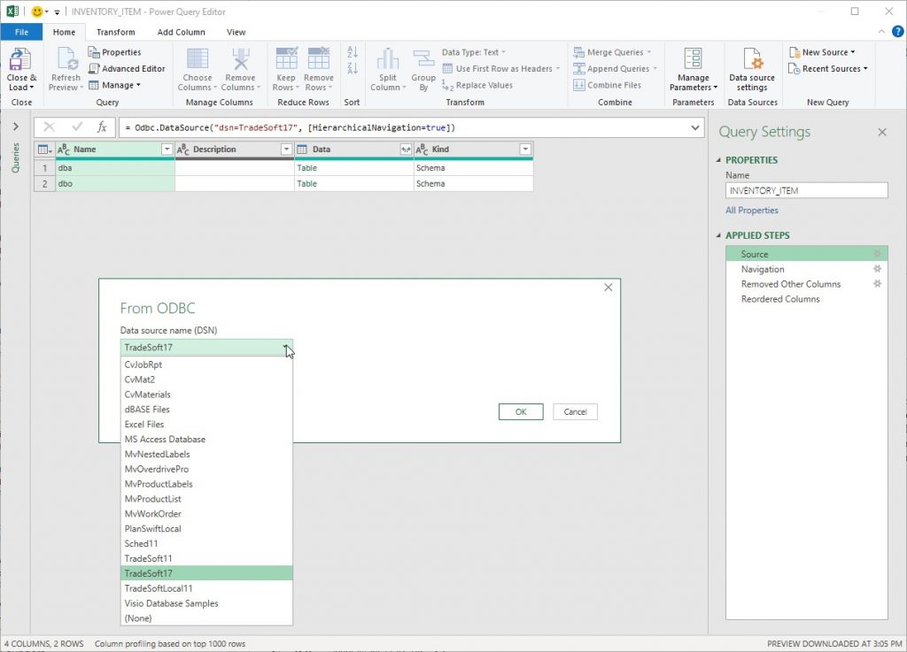 Exporting Data To Excel In SQL Anywhere 17 - TradeSoft, Inc.